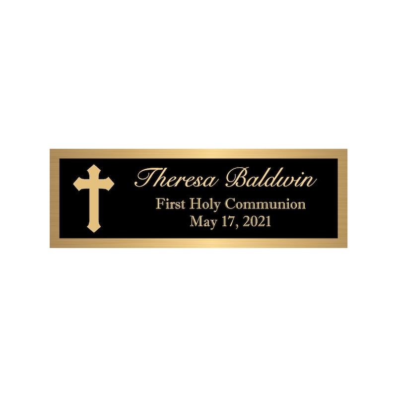 Brass Name Plate - Etsy