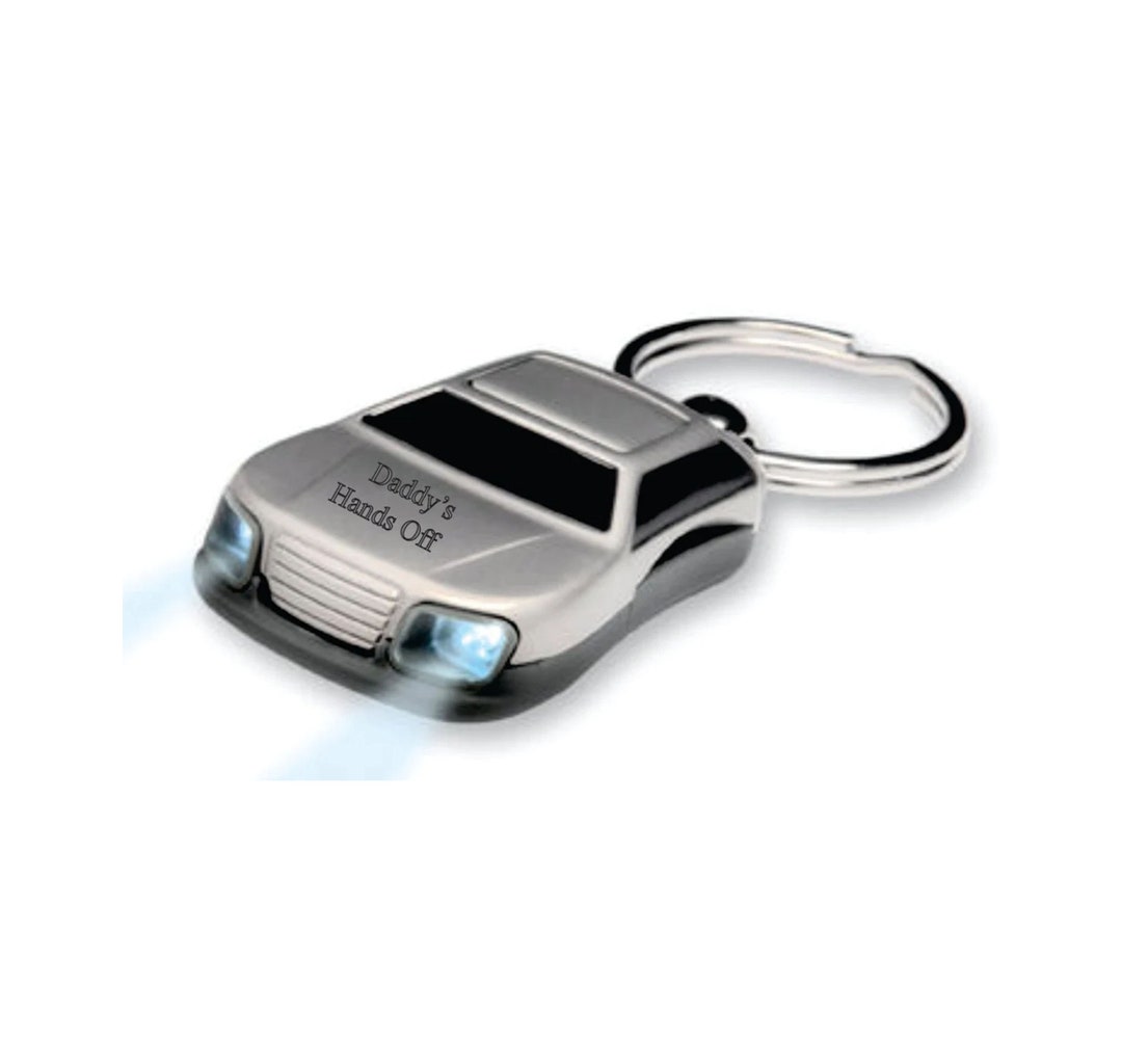 Personalized Car Flashlight Keychain Custom, Graduations Gift, Men's ...