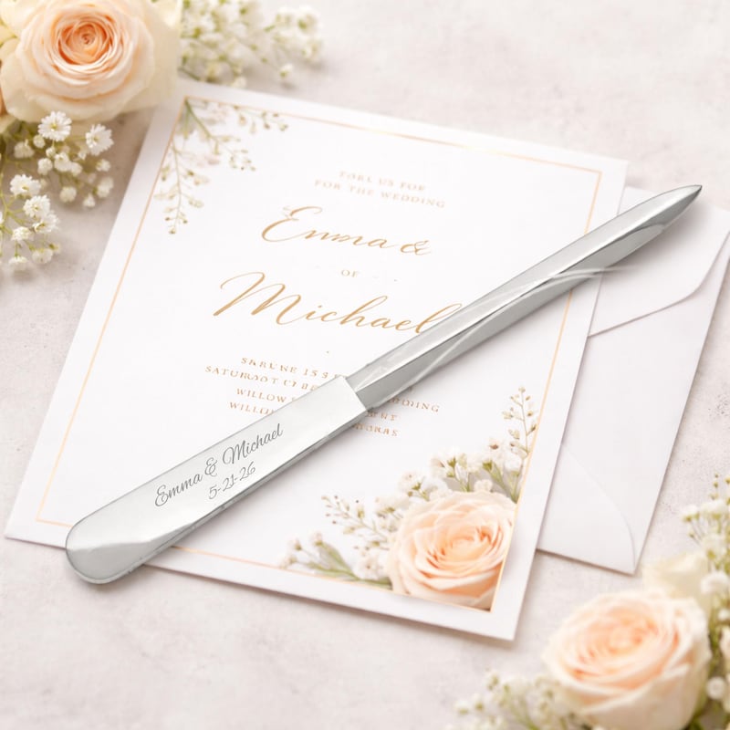 Envelope Opener Metal - Etsy