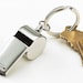 Personalized Coach Whistle Keychain, Engraved Stainless Steel - Etsy
