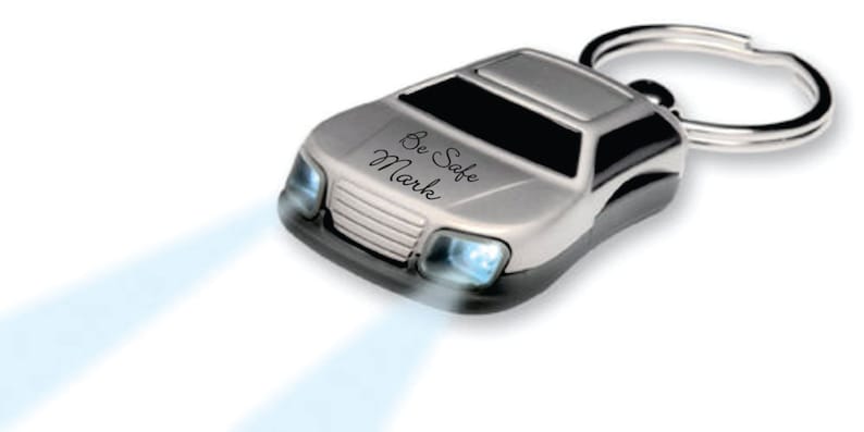 Personalized Car Flashlight Keychain Custom, Graduations Gift, Men's ...