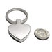 Personalized Silver Heart Keychain Engraved Free - Etsy