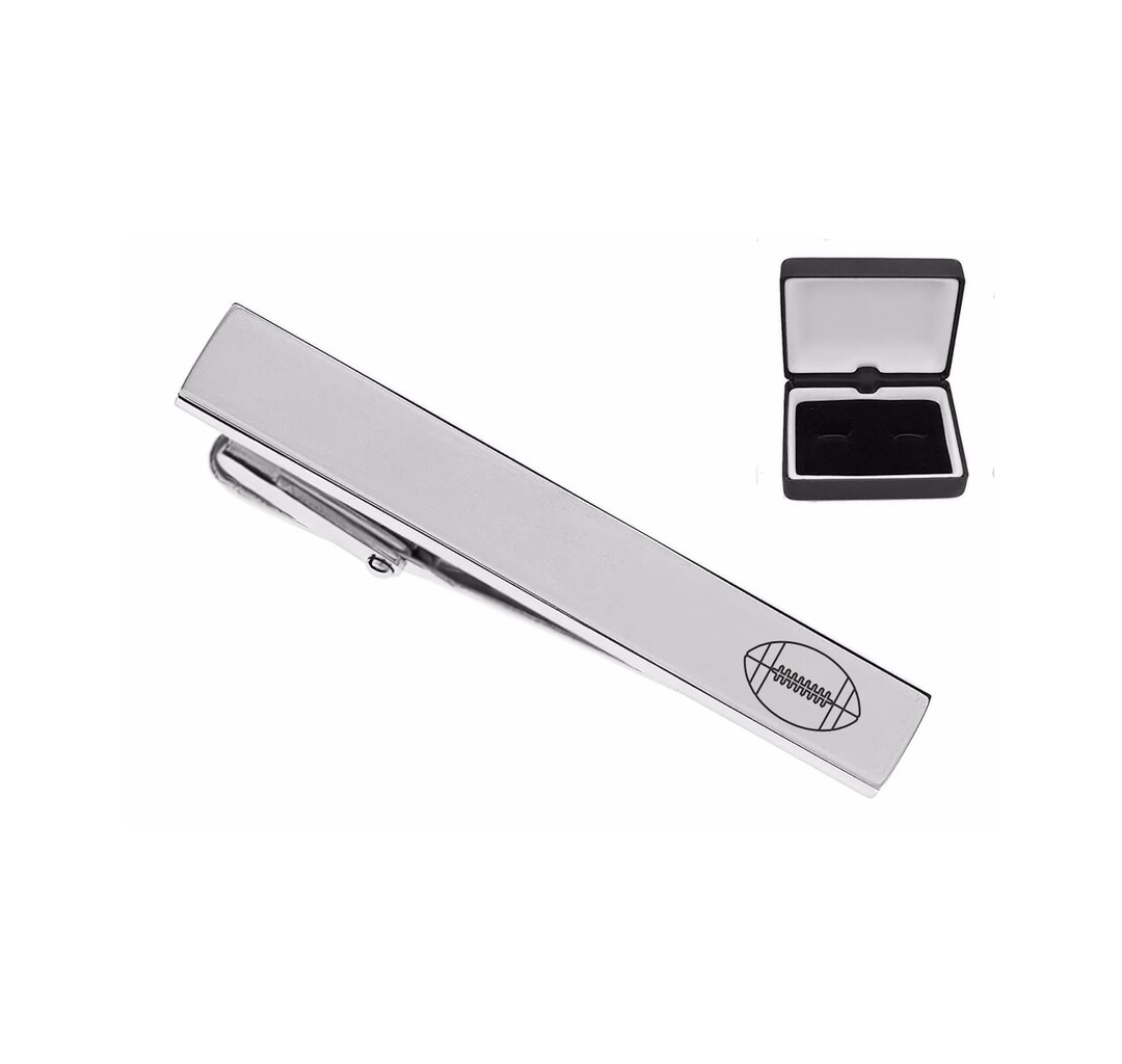Engraved Football Tie Clip Gifts For Football Players & Coaches ...