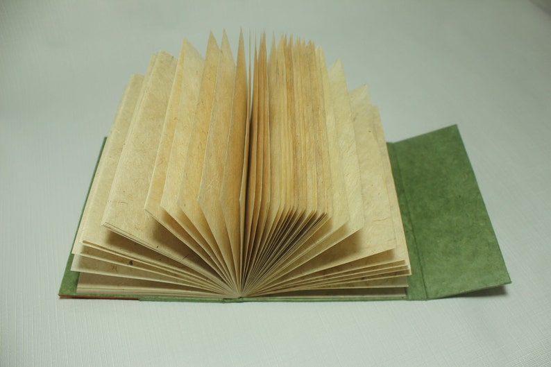 Handmade Unlined Journal Eco Friendly Lokta Paper Hard Cover Unlined ...