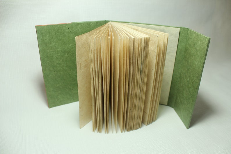 Handmade Unlined Journal Eco Friendly Lokta Paper Hard Cover Unlined ...