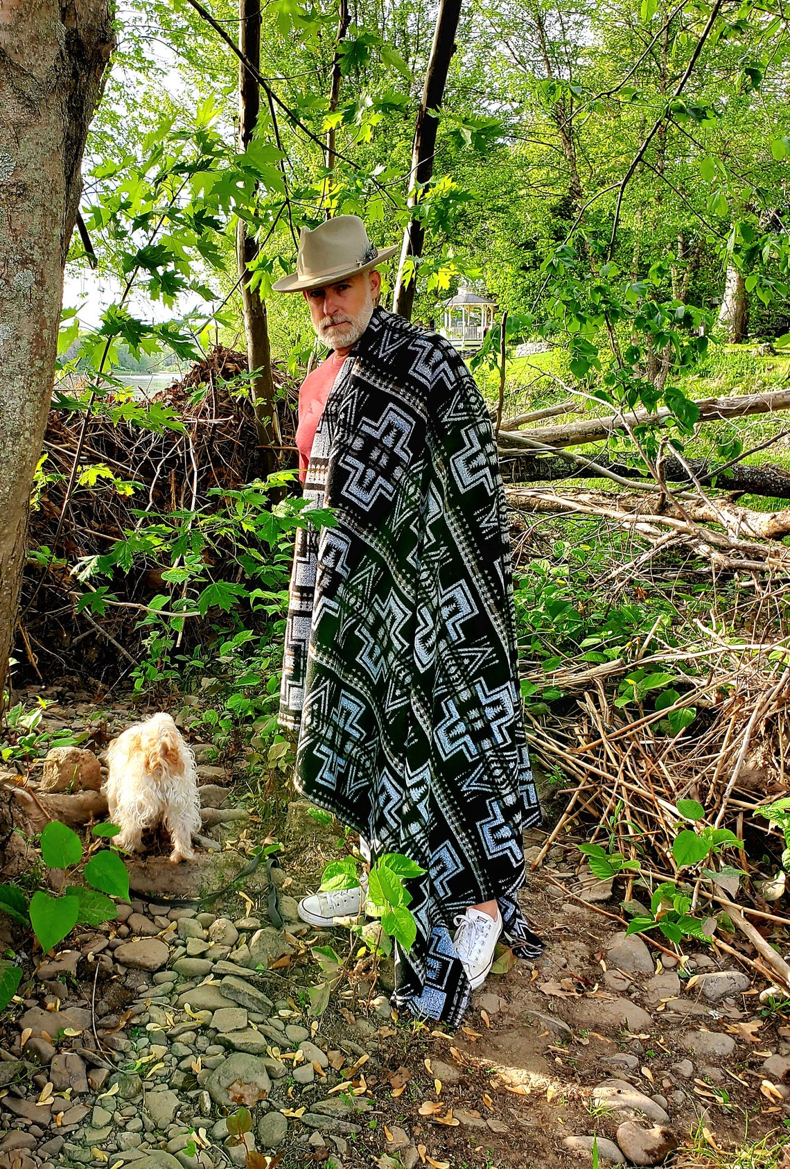 Wool Blend Blanket- Aztec Blanket, Reversible Blanket, Southwest - Etsy