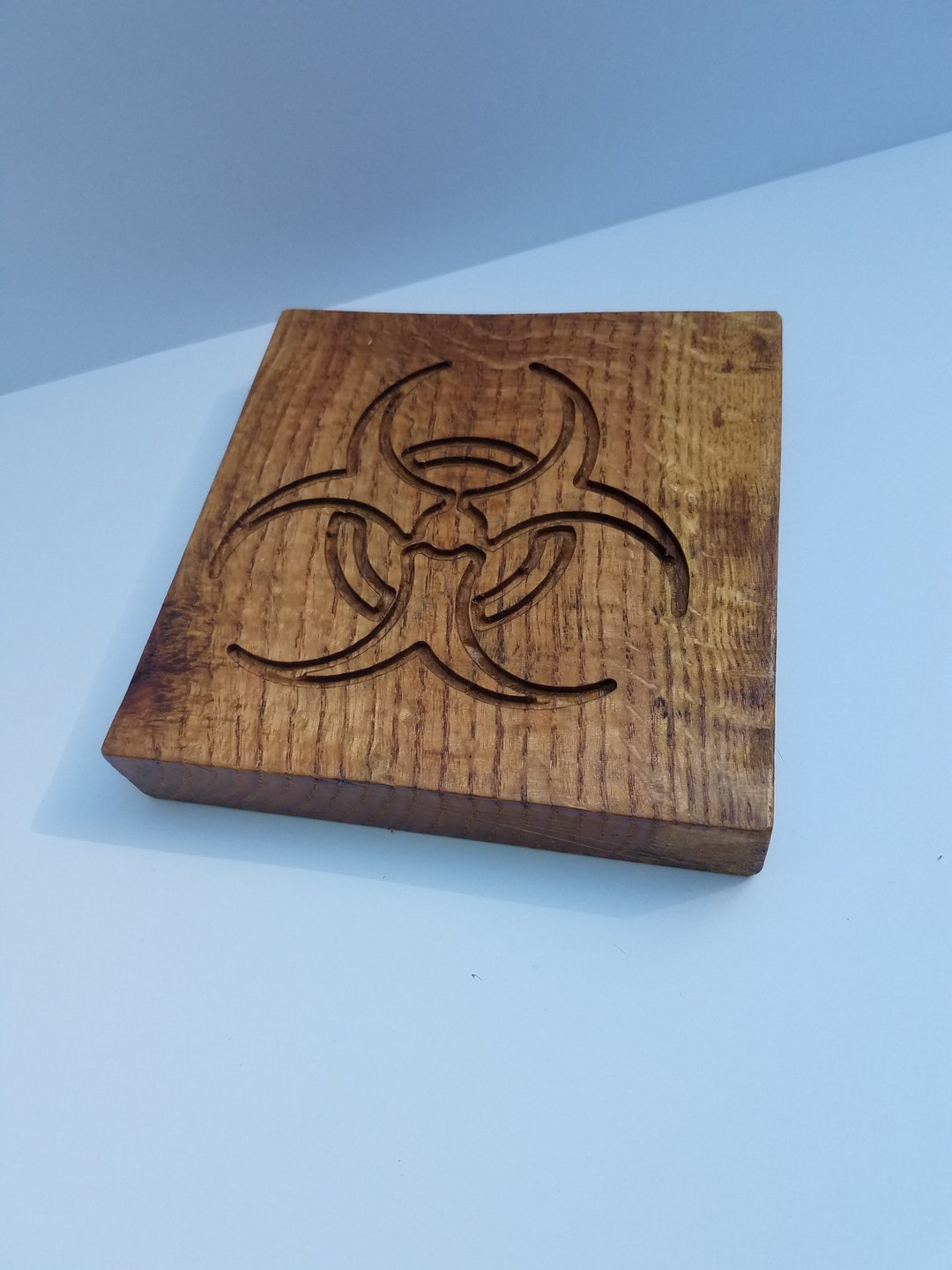 Biohazard Warning Sign Trivet Decoration - Etsy