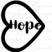 Hope SVG, Faithhopelove, Hope Bundle, Religion, Religious, Cutting File ...