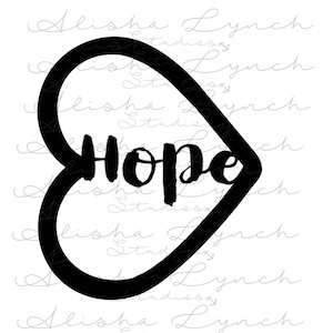 Hope SVG, Faithhopelove, Hope Bundle, Religion, Religious, Cutting File ...