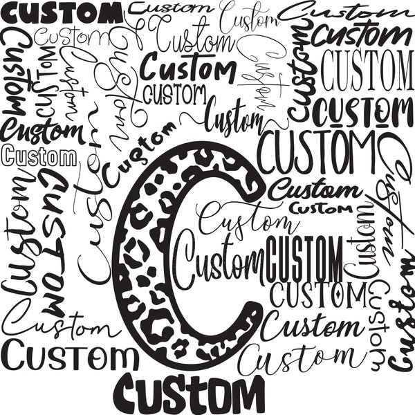 Repeating Name Svg - Etsy