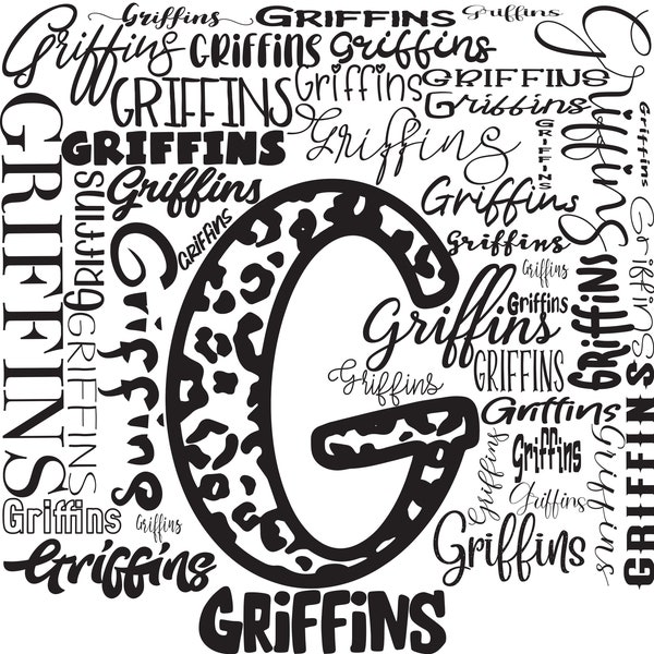 Griffins Mascot Svg - Etsy