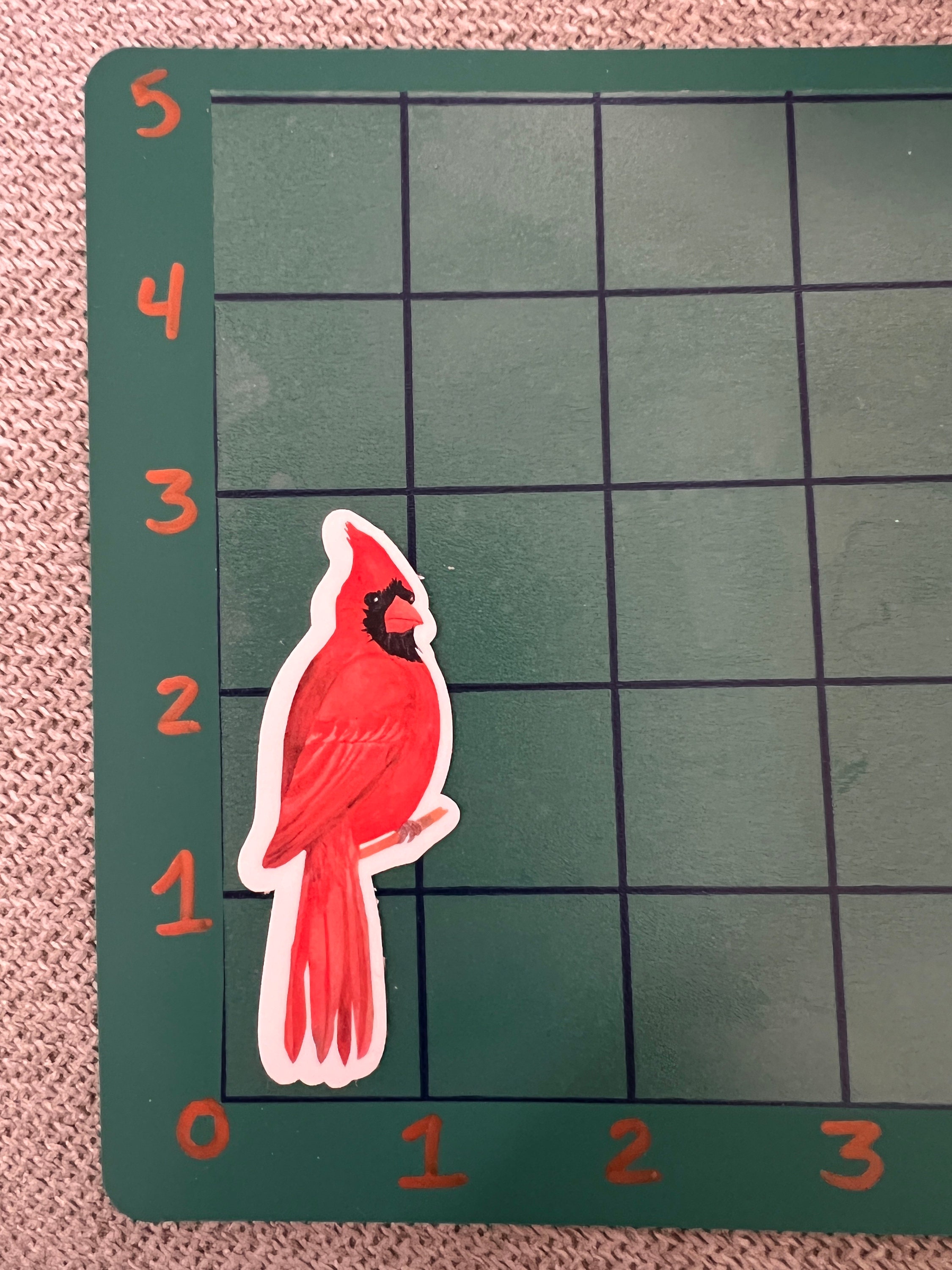 Red Cardinal Sticker Cardinal Sticker Loved One Sticker - Etsy