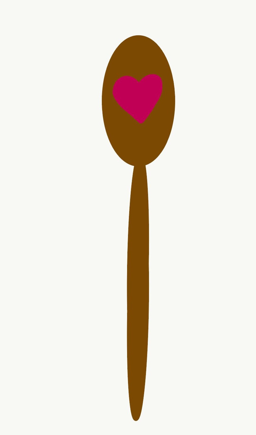 Wooden Spoon SVG, Spoon With Heart SVG, Made With Love SVG File ...