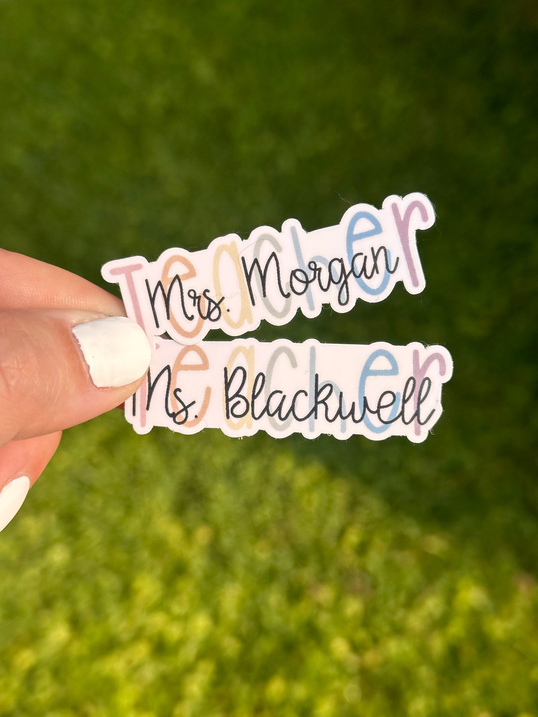 Custom Teacher Principal Sticker, Teacher Appreciation, School Sticker ...