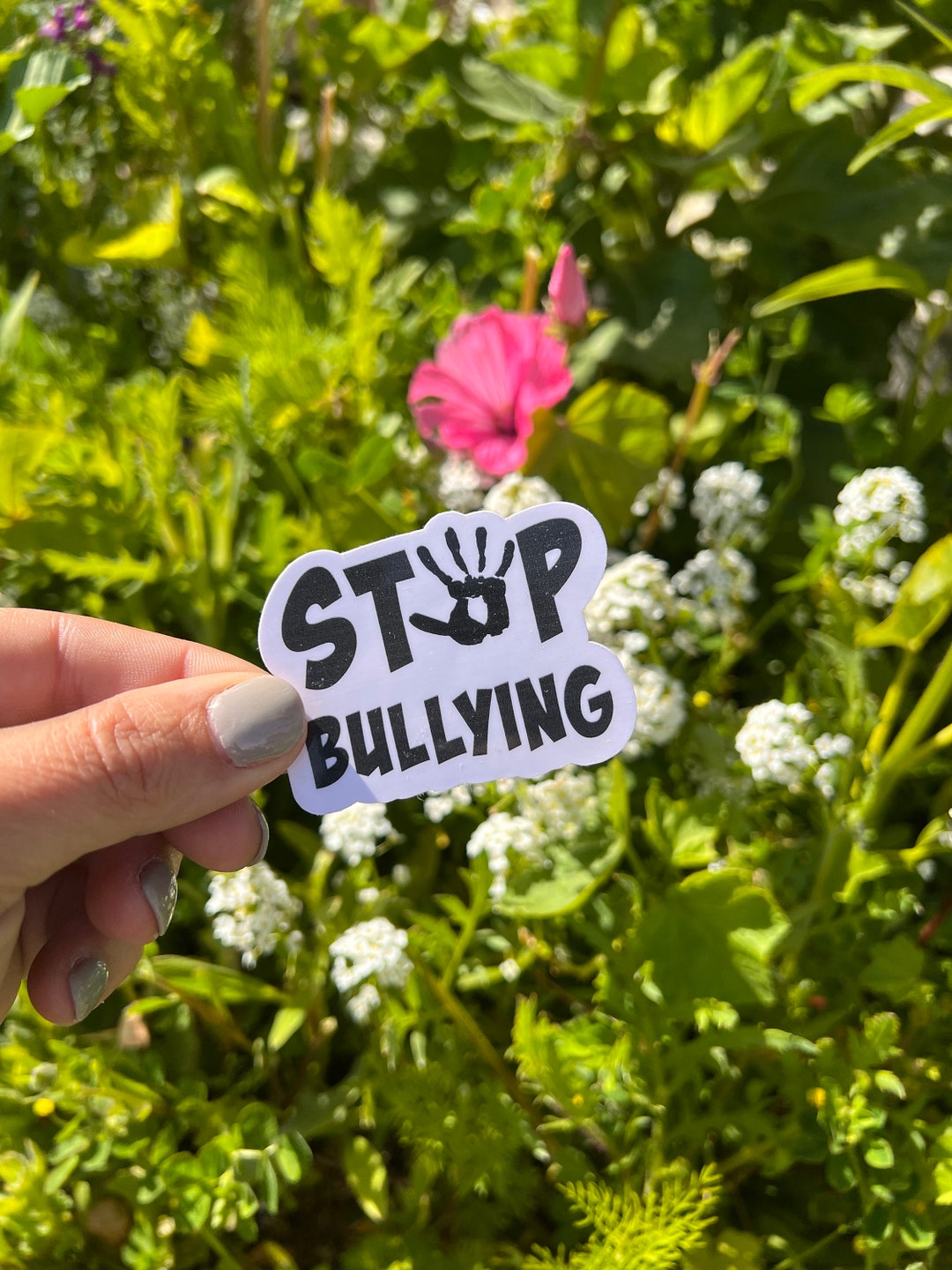 Stop Bullying Sticker, End Bullying Sticker, No More Bullying, Sticker ...