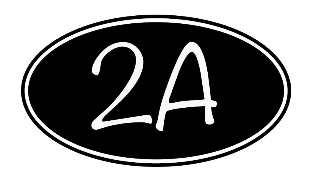 Pro Second Amendment, Second Amendment, 2A Vinyl Decal, Car Decal ...