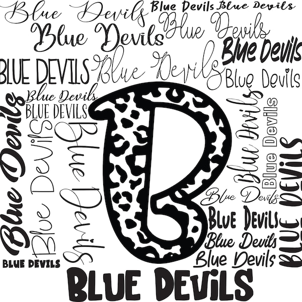 Blue Devils Soccer Svg - Etsy
