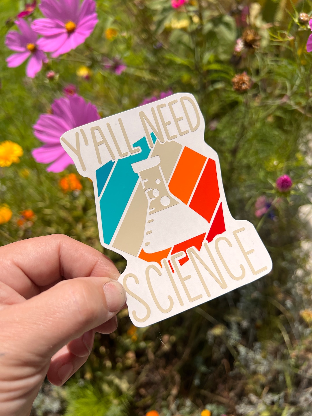 Ya'll Need Science Vinyl Decal, Car Sticker, Science Sticker, Science ...