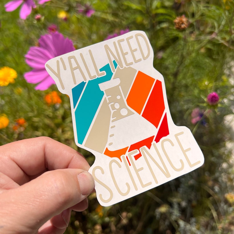 Science Sticker - Etsy