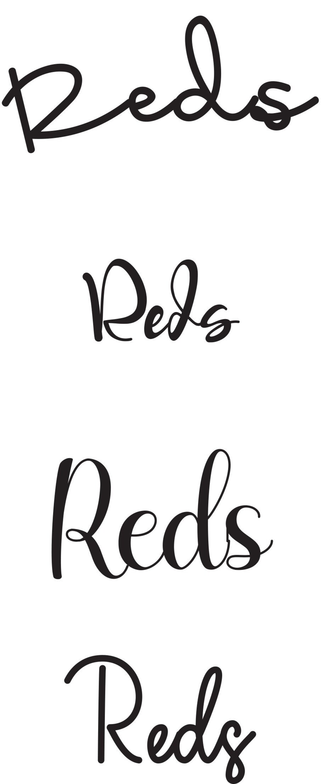 Reds Sports Mascot SVG, Team Cut File (instant Download) - Etsy Canada