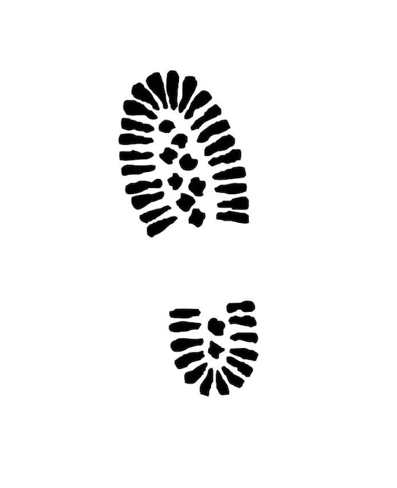 Combat Boot Print