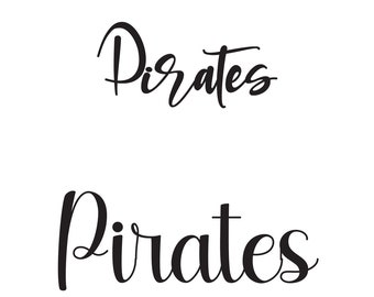 Pirate Mascot School Team Sport Esport Game Emblem Sign Club - Etsy