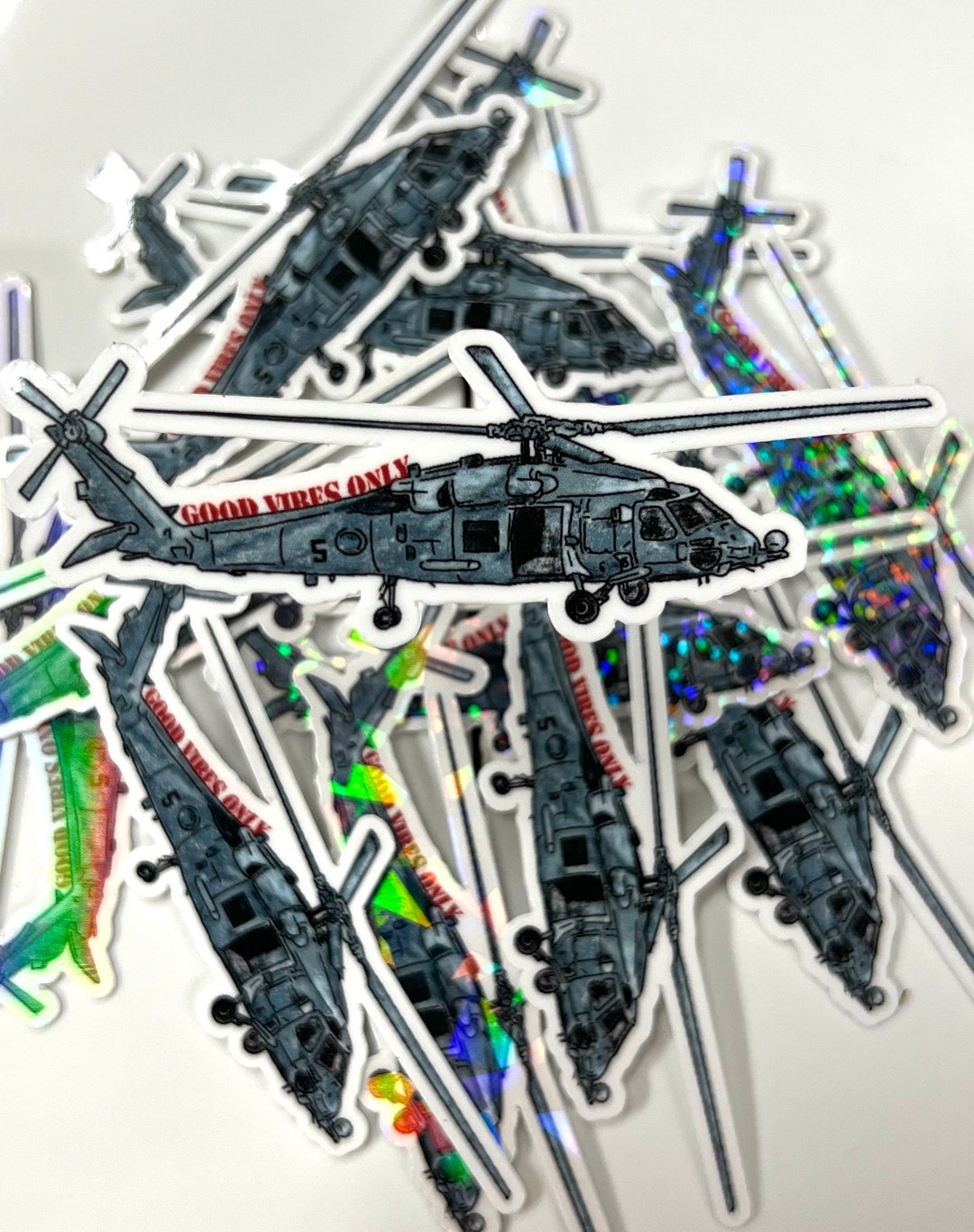 Helicopter Good Vibes Only, Funny Military, Helicopter Pilot, MH-60S ...