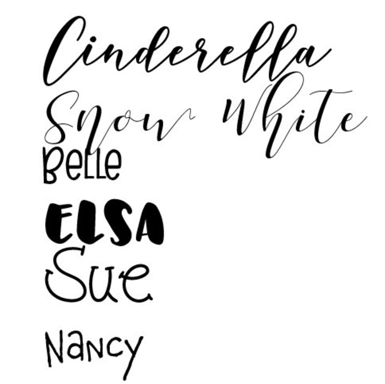 Custom Name SVG Cut File custom Vector Custom SVG Cutting - Etsy