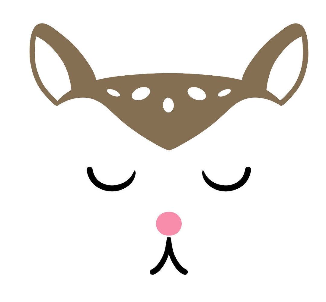 Buck or Doe Deer Face Decal, Sticker, Vinyl Decal, Car Decal, Tumbler ...