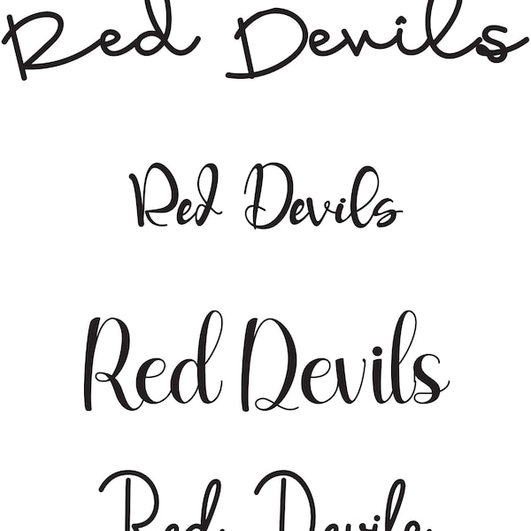 Red Devil Mascot Svg - Etsy