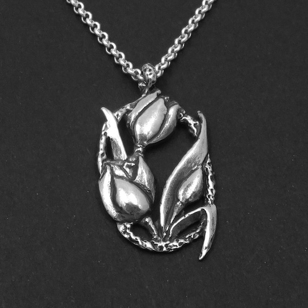 Silver Tulip - Etsy