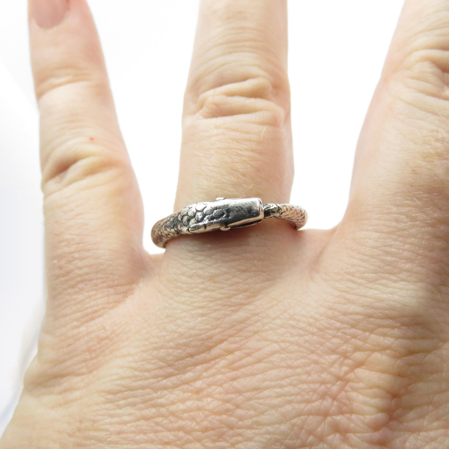 Ouroboros Ring Serpent Ring Occult Symbol Occult Gift - Etsy