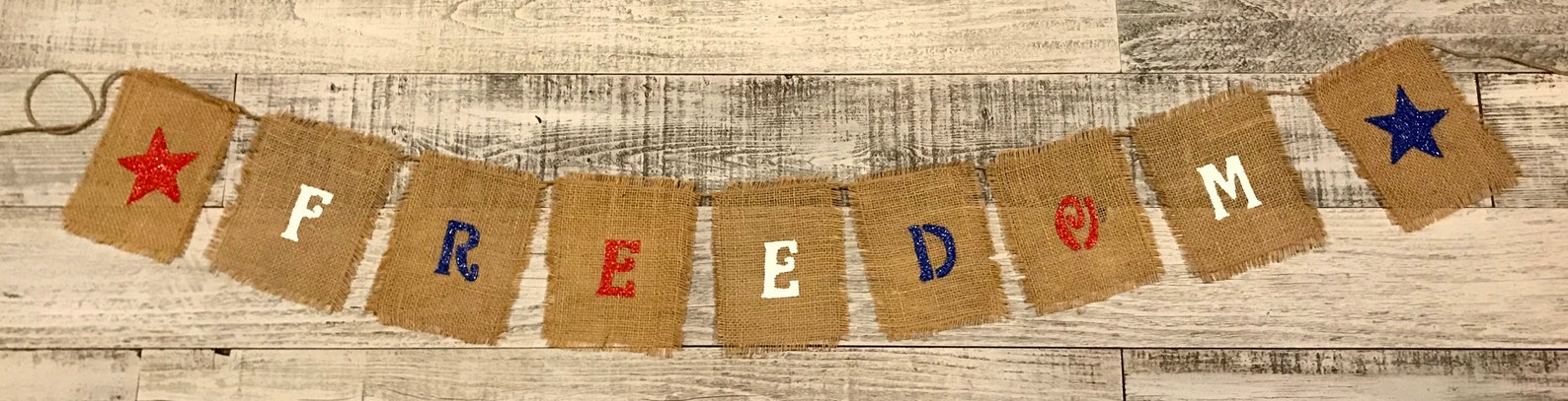 Freedom Banner - Etsy