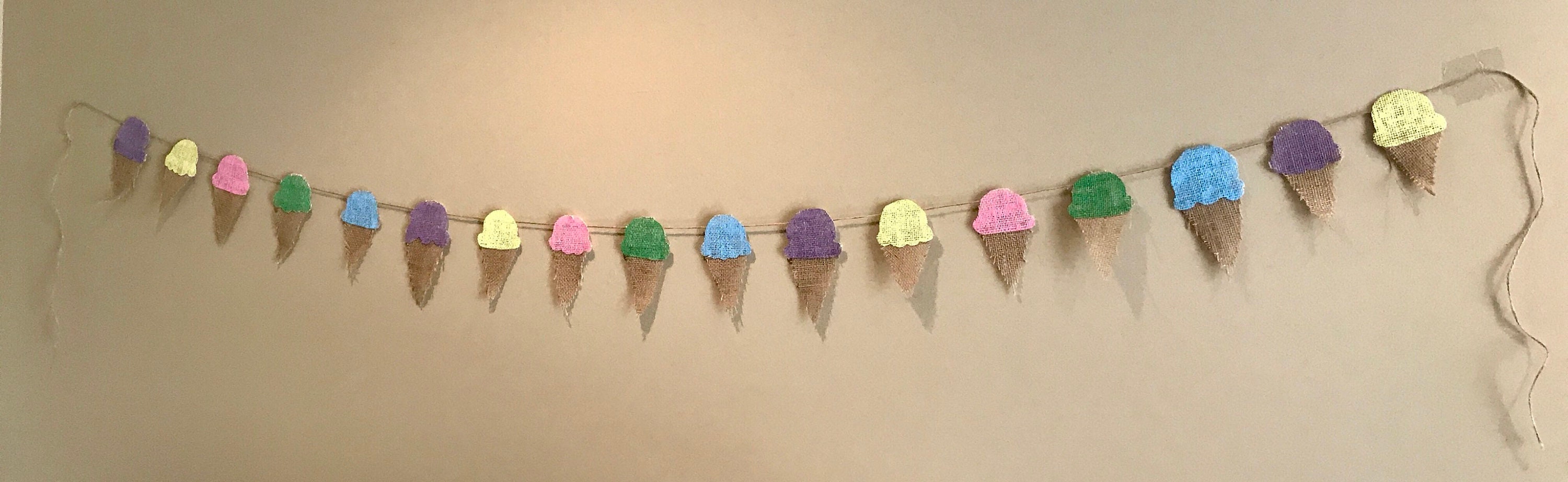 Ice Cream Party Banner - Etsy