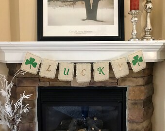 Lucky Banner, Banner, Garland, DIY - Etsy