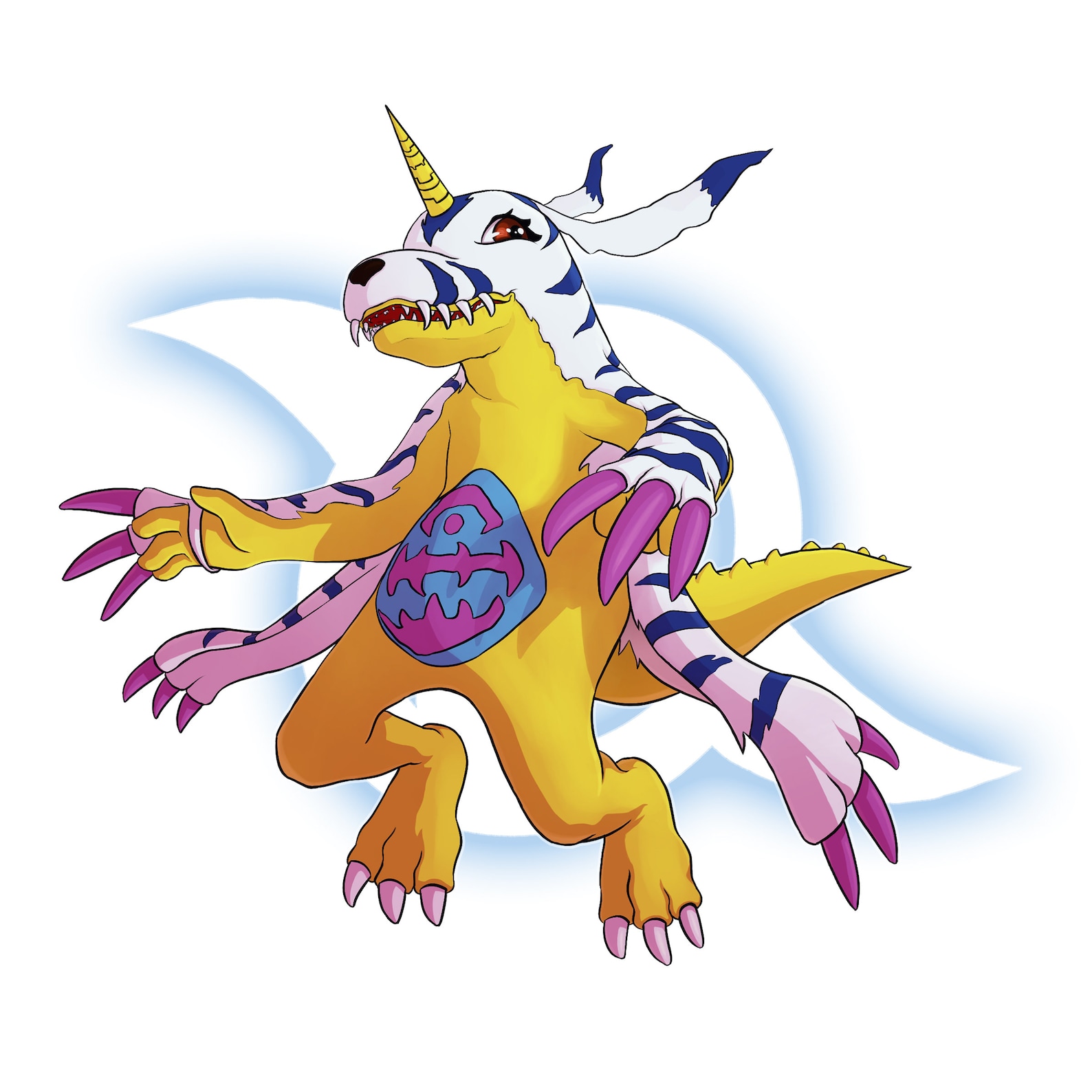 Digimon Crest Fanart Prints Original Print Original Art | Etsy