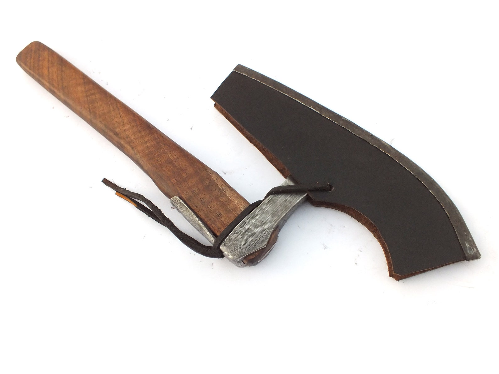 Bn_06c Small Damascus Steel Viking Broad AXE Kitchen AXE or - Etsy