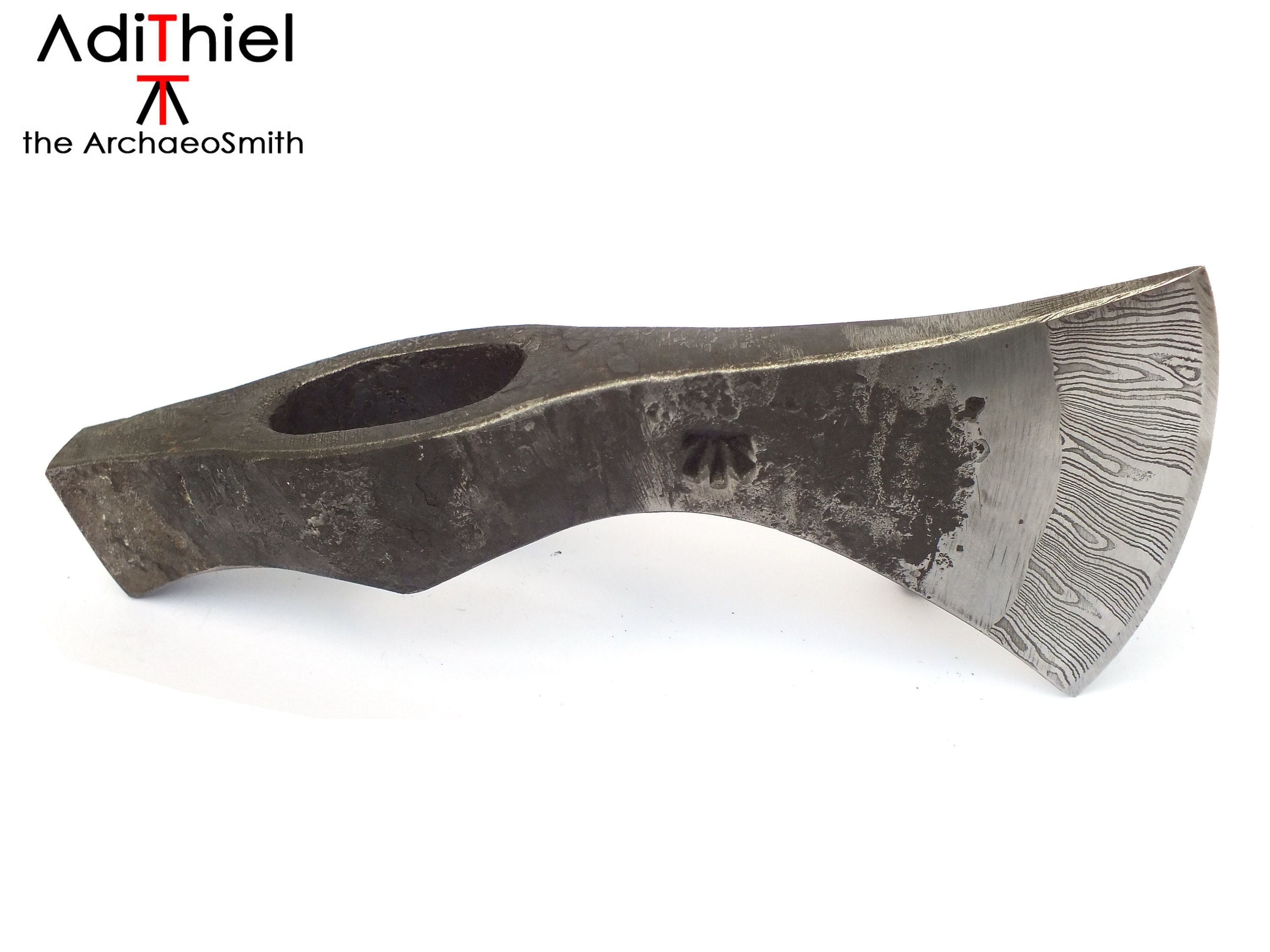 F_02b Hammer Poll TOMAHAWK With Damascus Steel Cutting Edge - Etsy