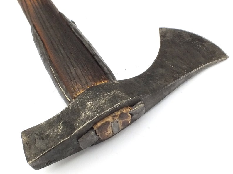 Fn_02a Hammer Poll TOMAHAWK With Burned and Oiled Oak Wood | Etsy