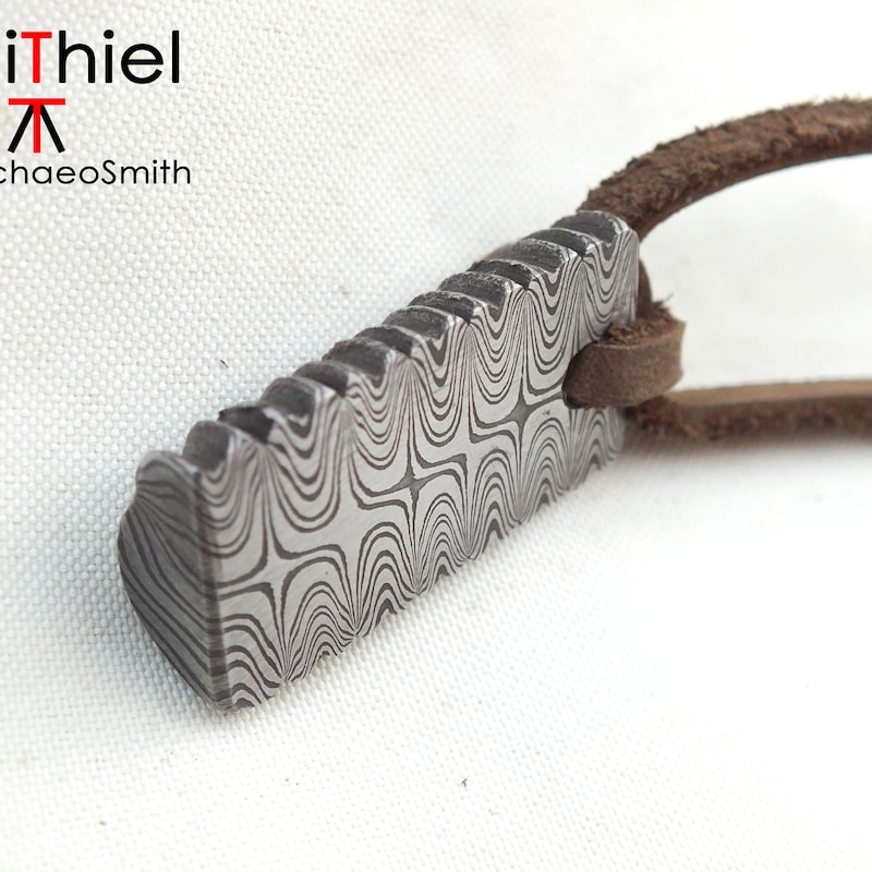 Damascus Gold Necklace - Etsy