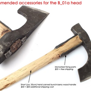 B_01a - Bearded Hammer Poll AXE - Etsy