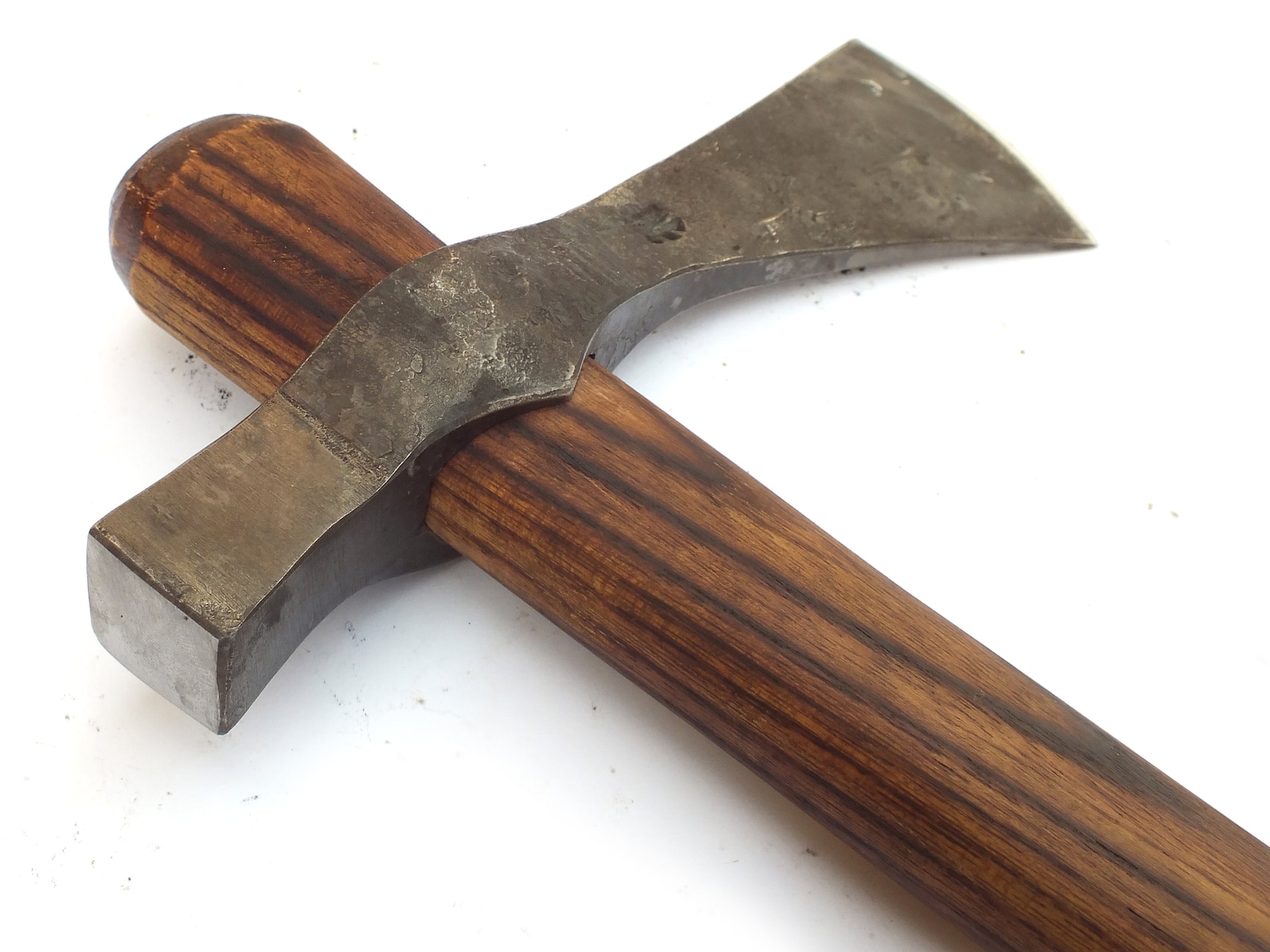 Fn_06a Hammer Poll TOMAHAWK With Hand Carved Acacia Wood | Etsy