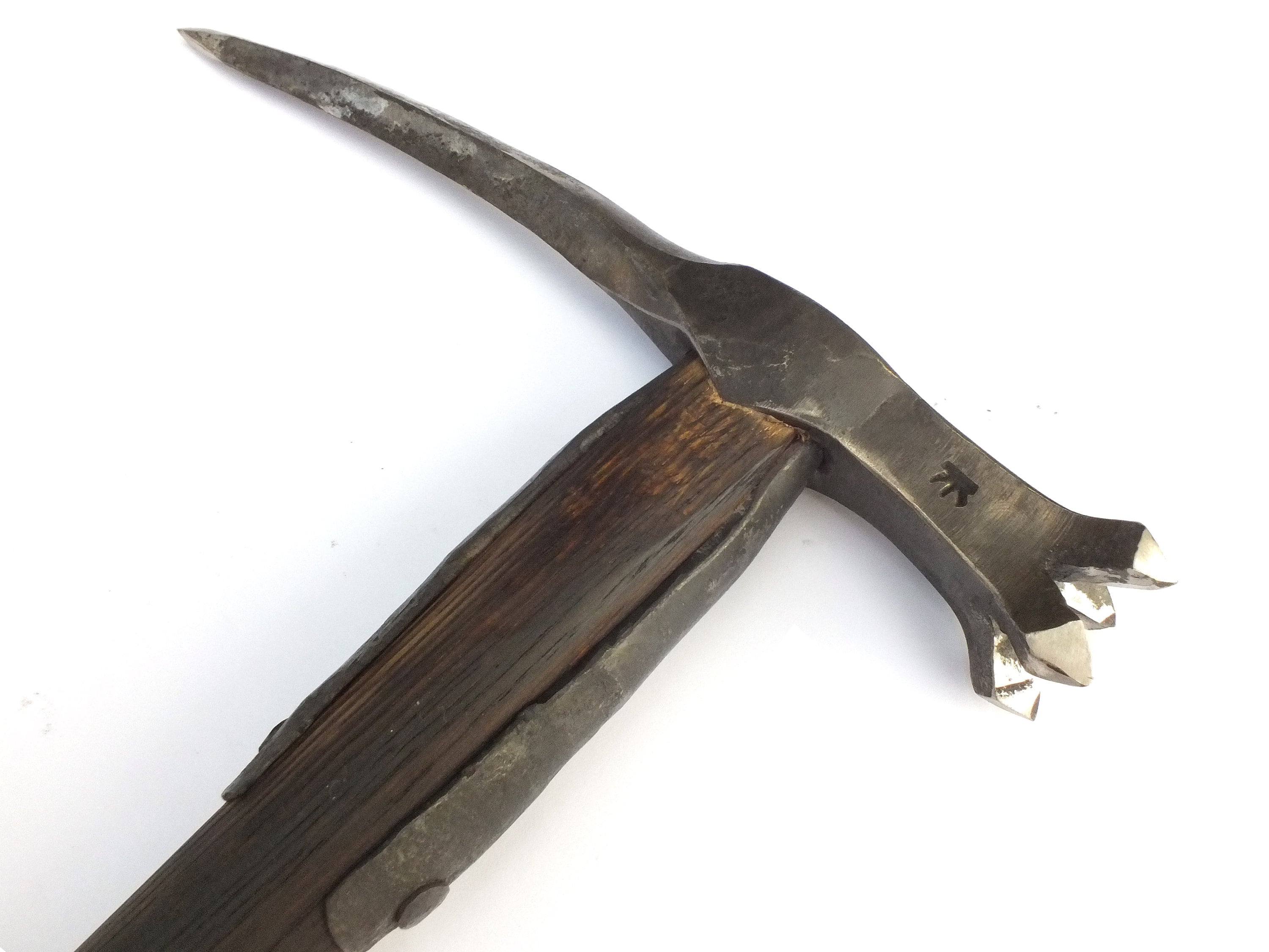 Fn_05a - Spiked WARHAMMER With Burned and Oiled Oak Wood Handle ...