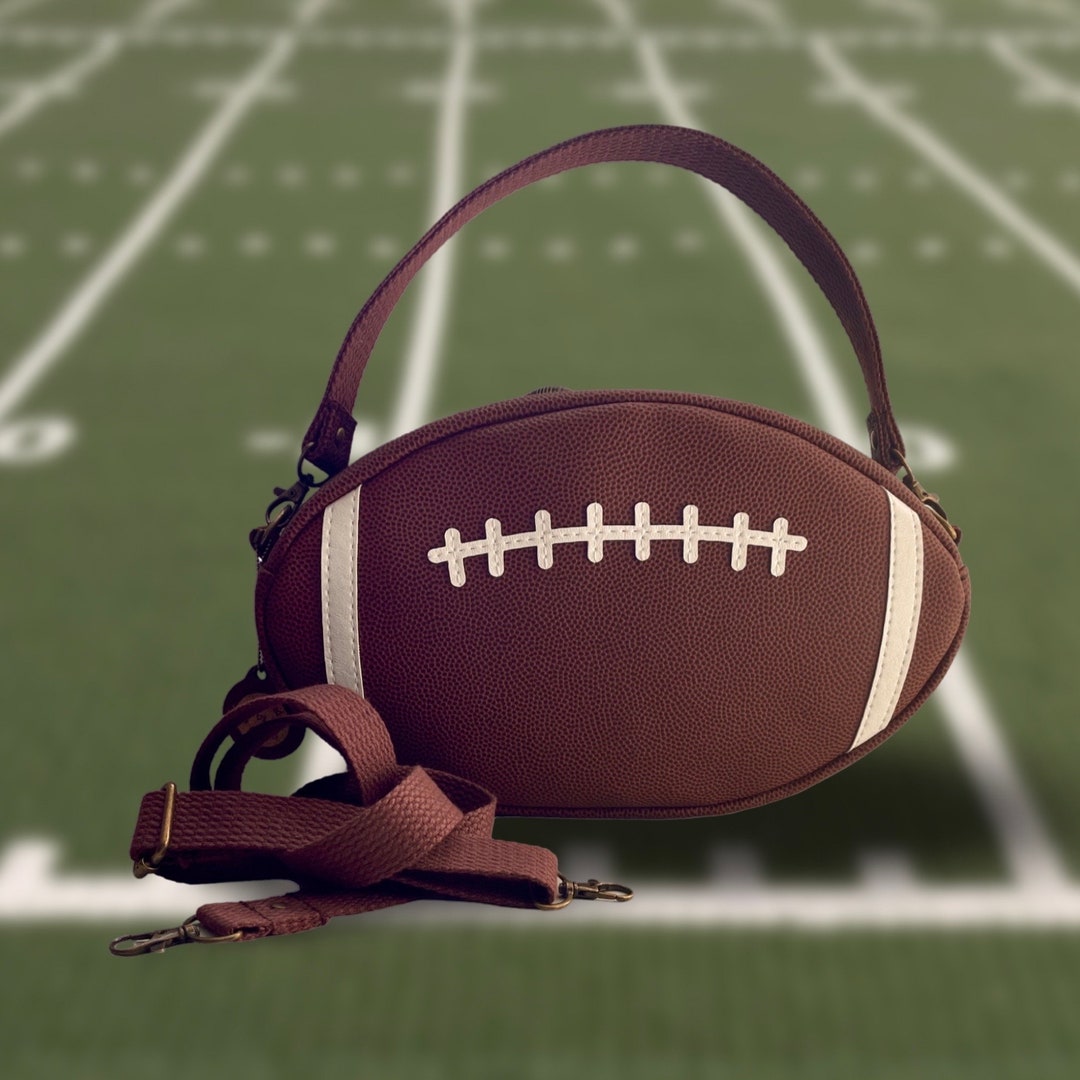 Football Crossbody Purse, Top Handle Bag - Etsy