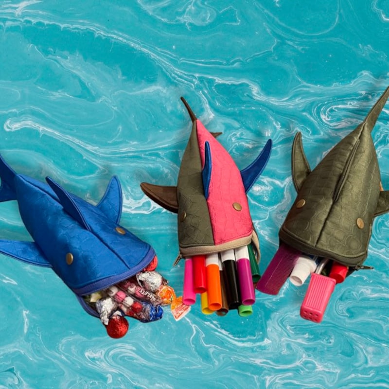 Fish Pencil Case - Etsy