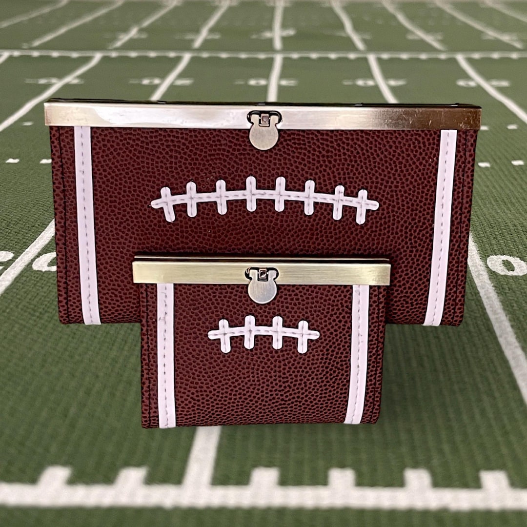 Football Wallet Large, Sports Fan Wallet, Team Coach Gift - Etsy