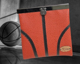 Handmade Leather Basketball Bifold Wallet the Perfect Gift - Etsy