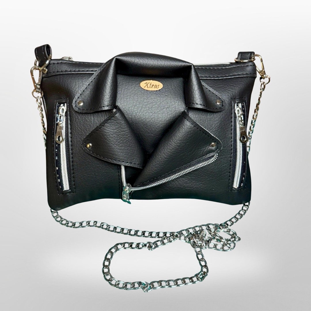 Biker Crossbody Bag, Motorcycle Purse - Etsy