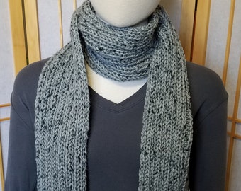 Dark Grey Scarf | Etsy