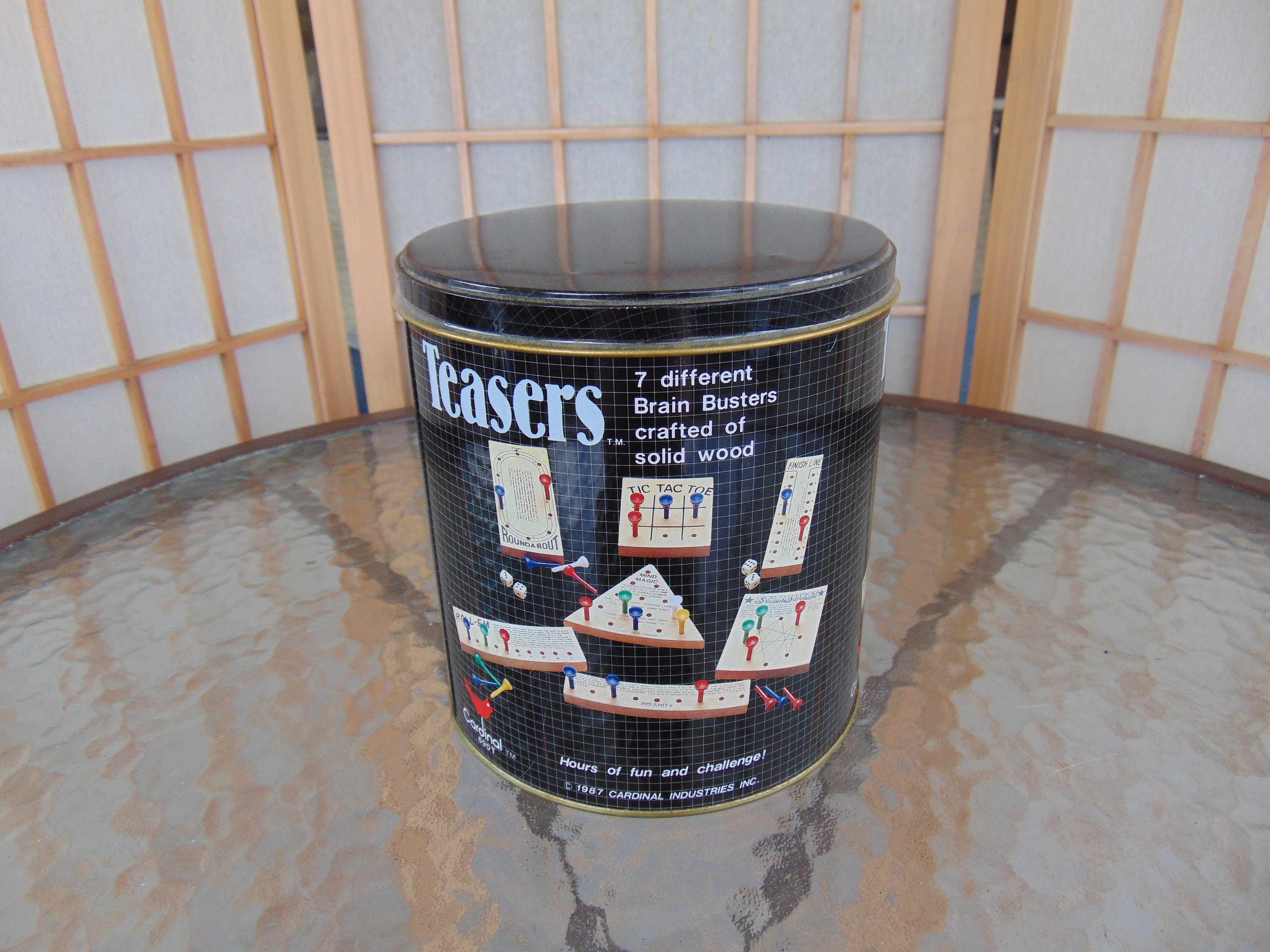 Teasers Seven Different Brain Busters Crafted of Solid Wood - Etsy